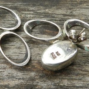 ND | Jewelry | Signed Nd Black Onyx Earrings | Poshmark